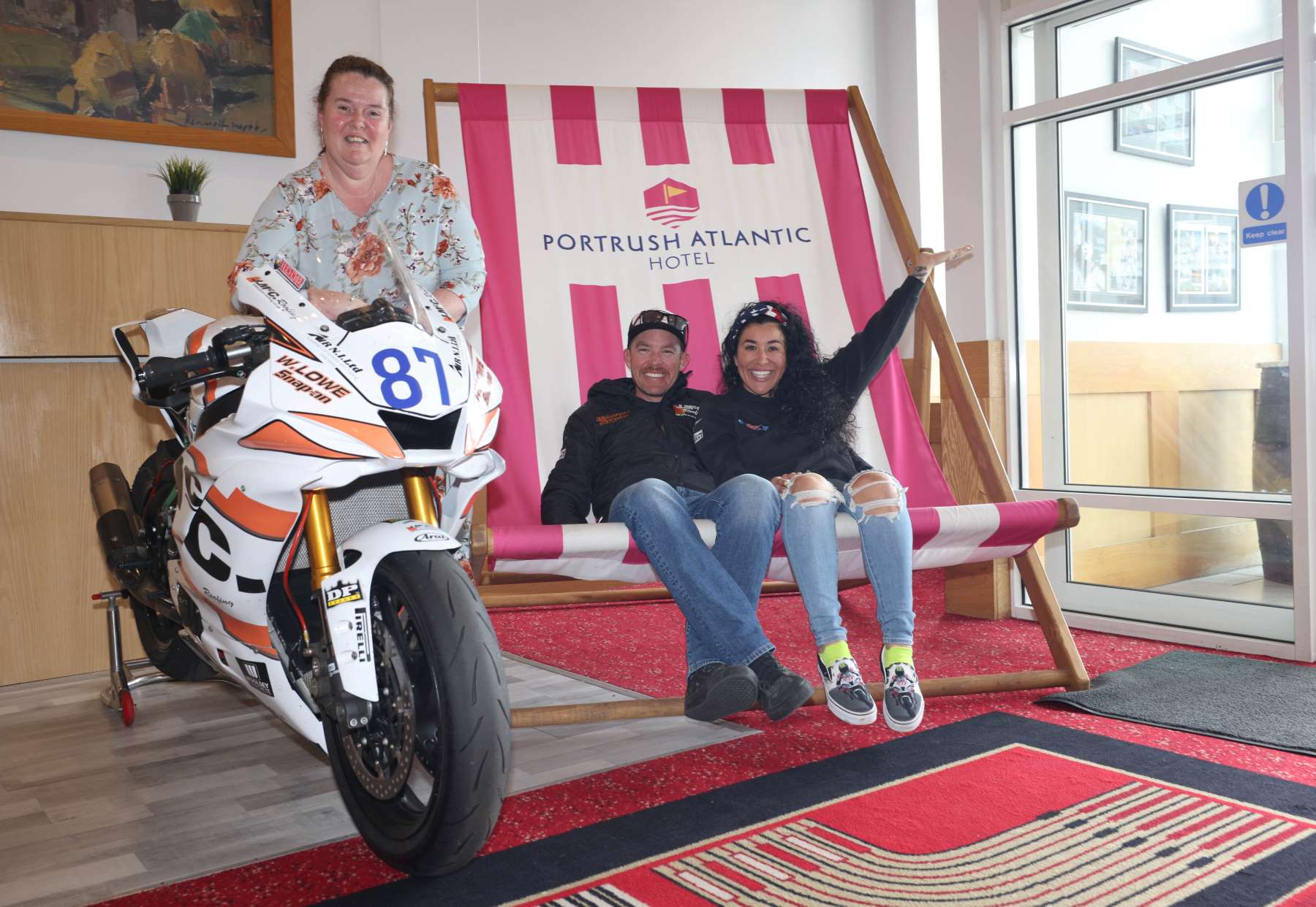 tricia and Corey- the first husband and wife race team of the fonaCAB ...