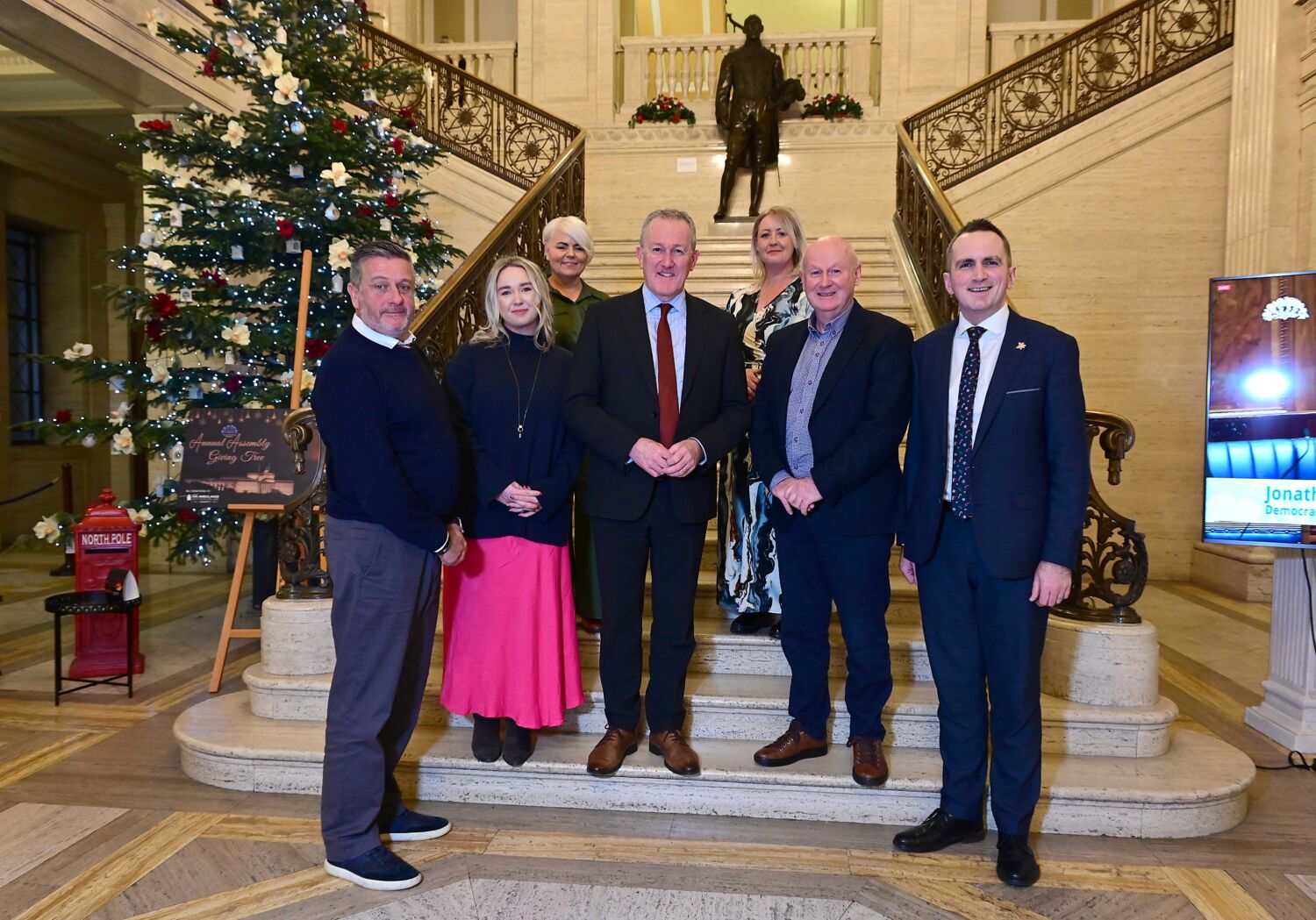 Good to meet with Economy Minister, Conor Murphy MLA, at Parliament ...